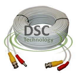 100FT HEAVY DUTY PREMADE SIAMESE CABLE FOR CCTV CAMERA | eBay